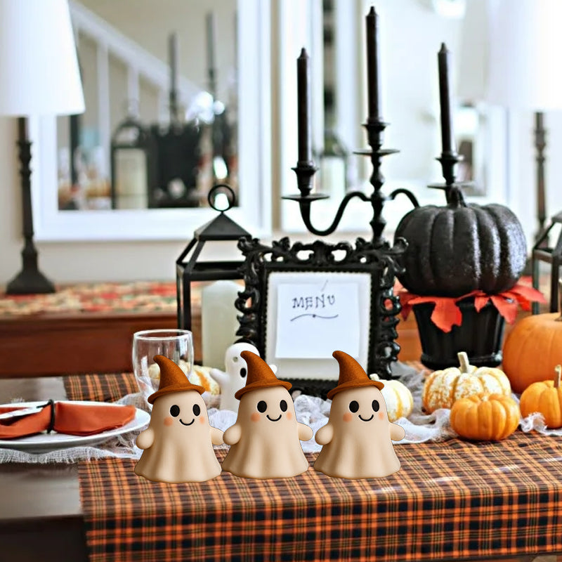 👻 Boo the Friendly Spirit – Halloween Resin Ghost Figurine – citylln